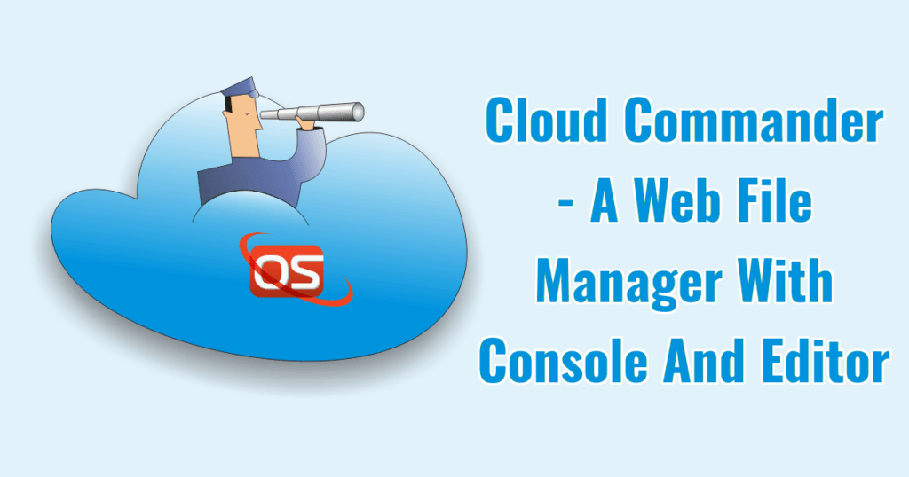 Cloud Commander - A web file manager with console and editor