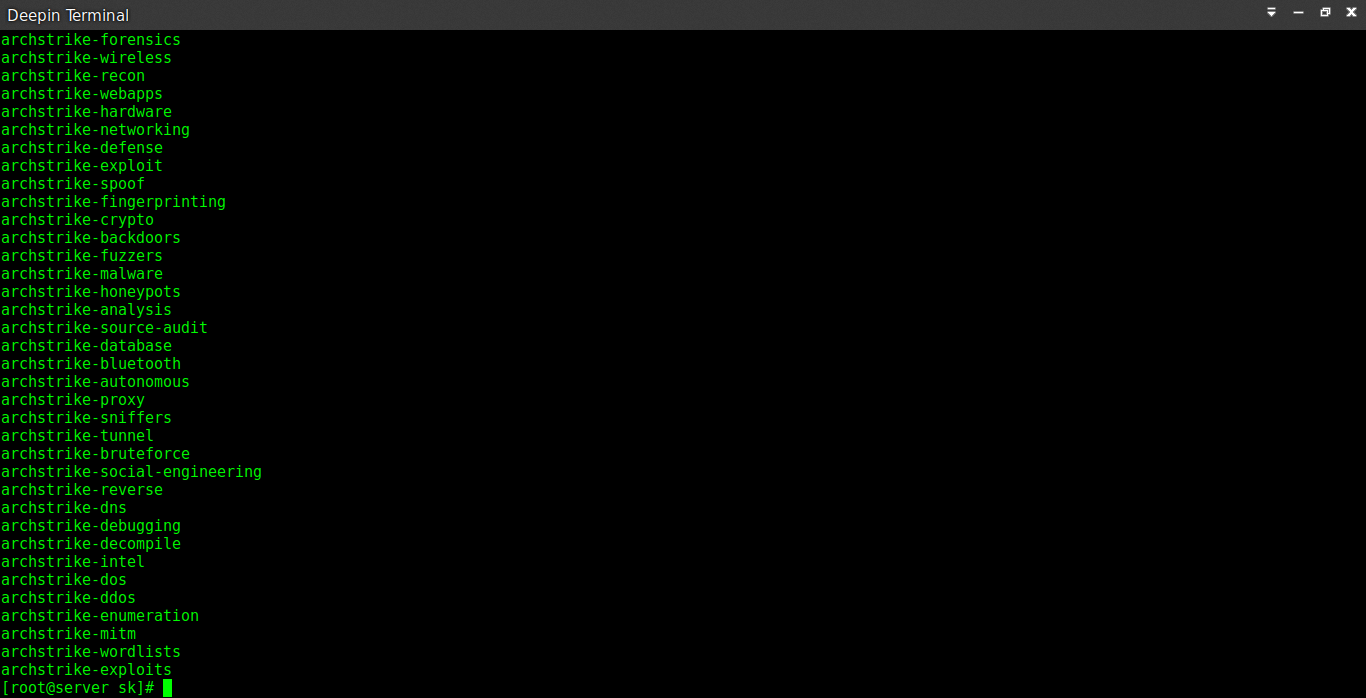ArchStrike - Turn your Arch Linux as Ethical hacking distribution ...