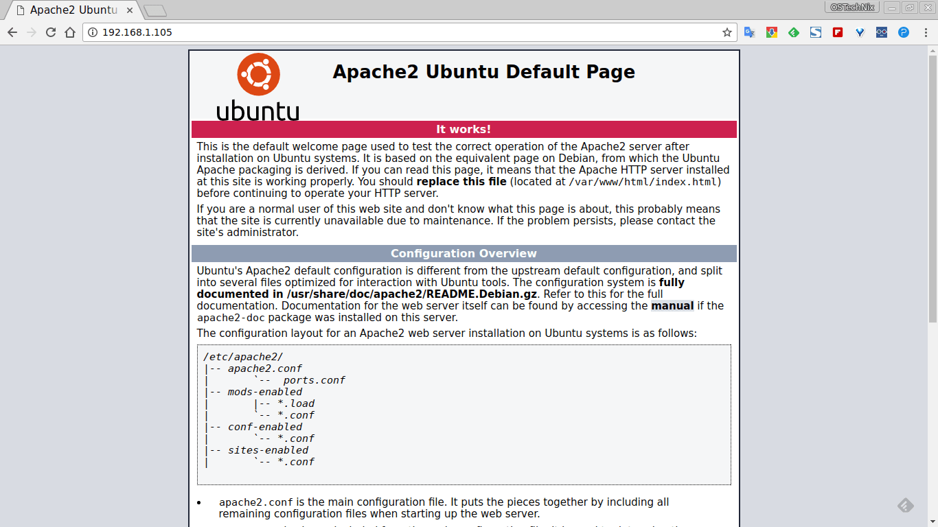How To Configure Apache Virtual Hosts In Ubuntu Part 1 Ostechnix